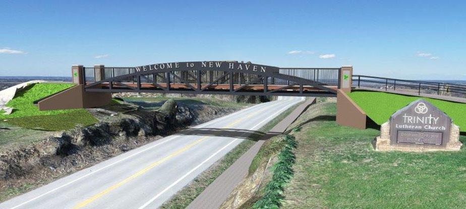 Pedestrian Bridge Over 100 Takes Shape | New Haven Independent News